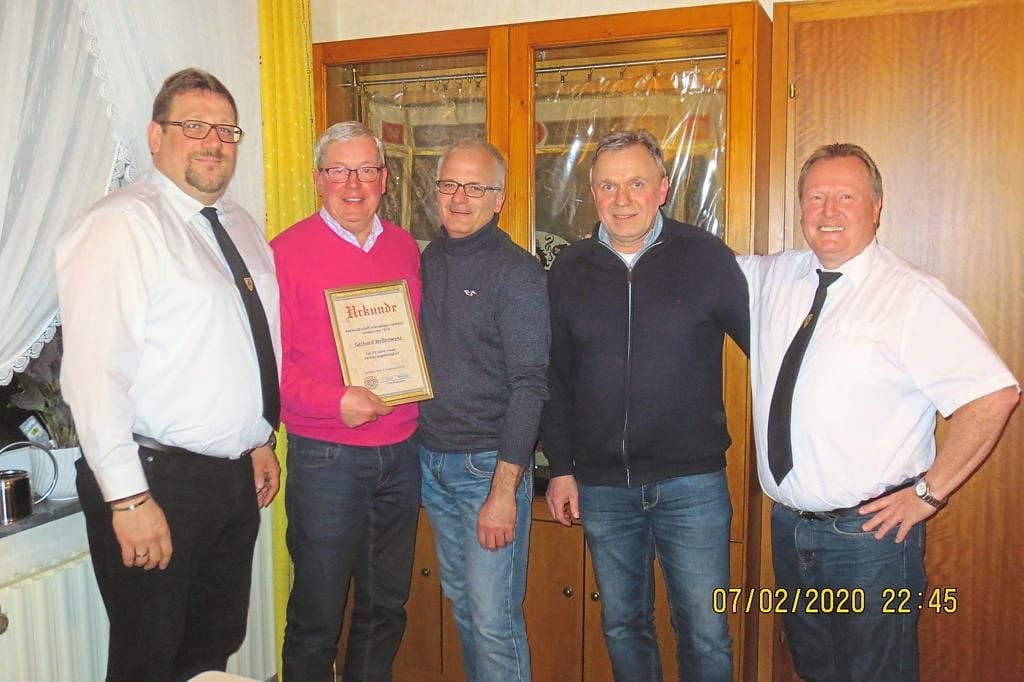 Freude über drei Neue