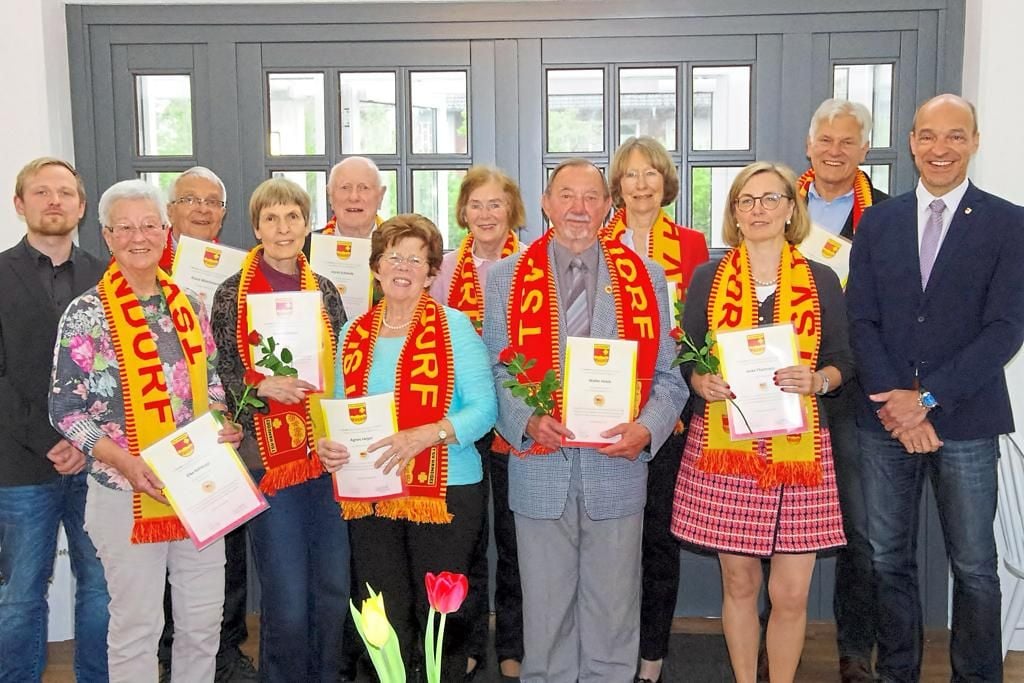 Walter Holub hält seit 70 Jahren dem TSV die Treue