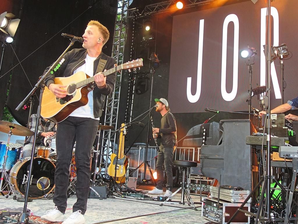 Joris im „Tauschkonzert“