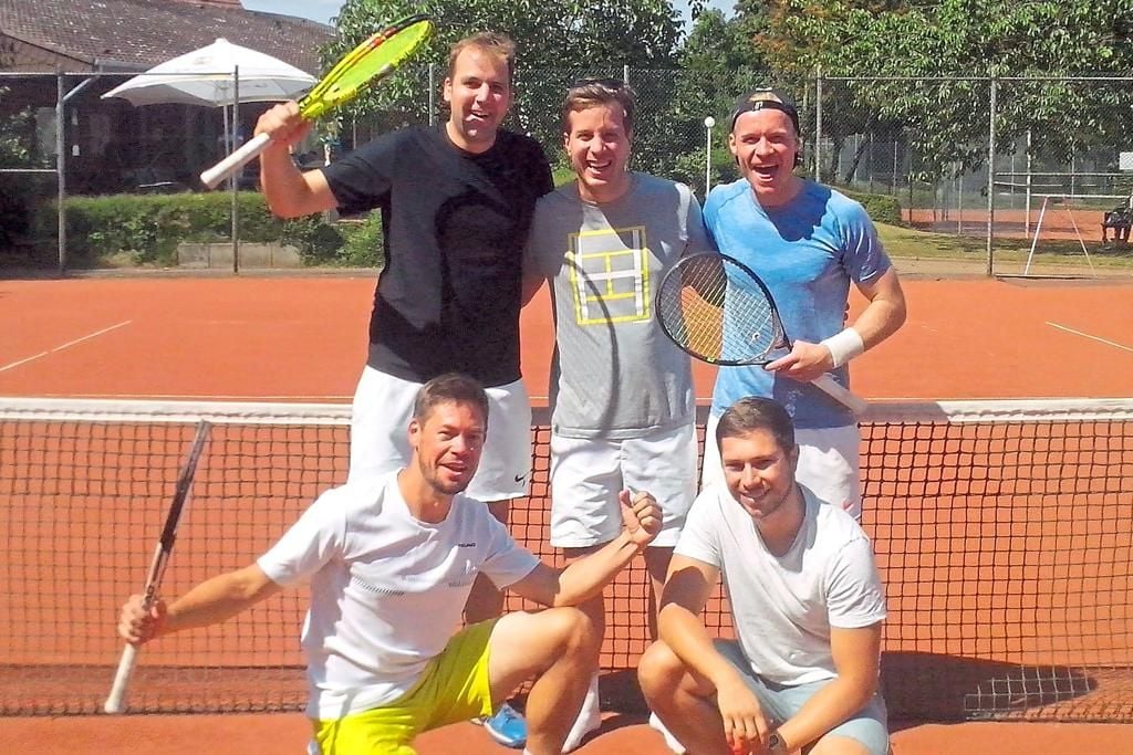 Im ersten Jahr gelingt Herren 30 des BTV Nottuln direkt der Aufstieg