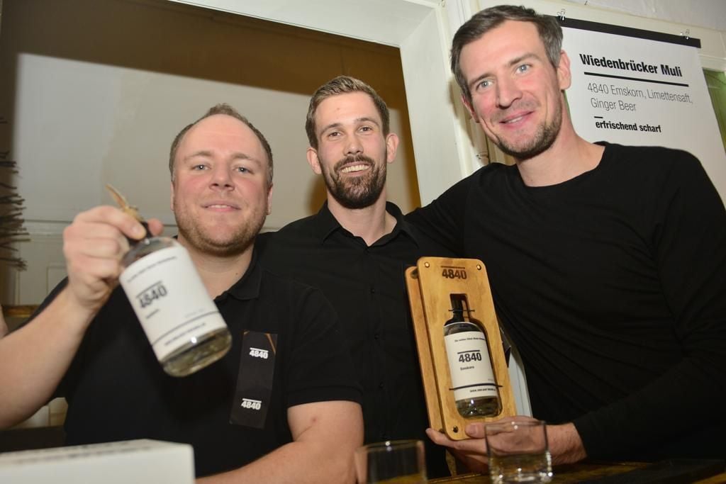 Shoppen mit Schnaps-Kostprobe