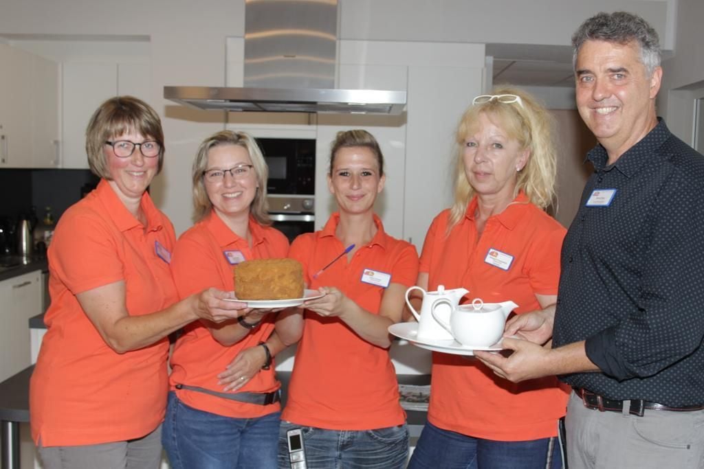 Erste Gäste in der Tagespflege