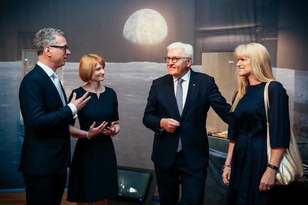 Bundespräsident im Kloster