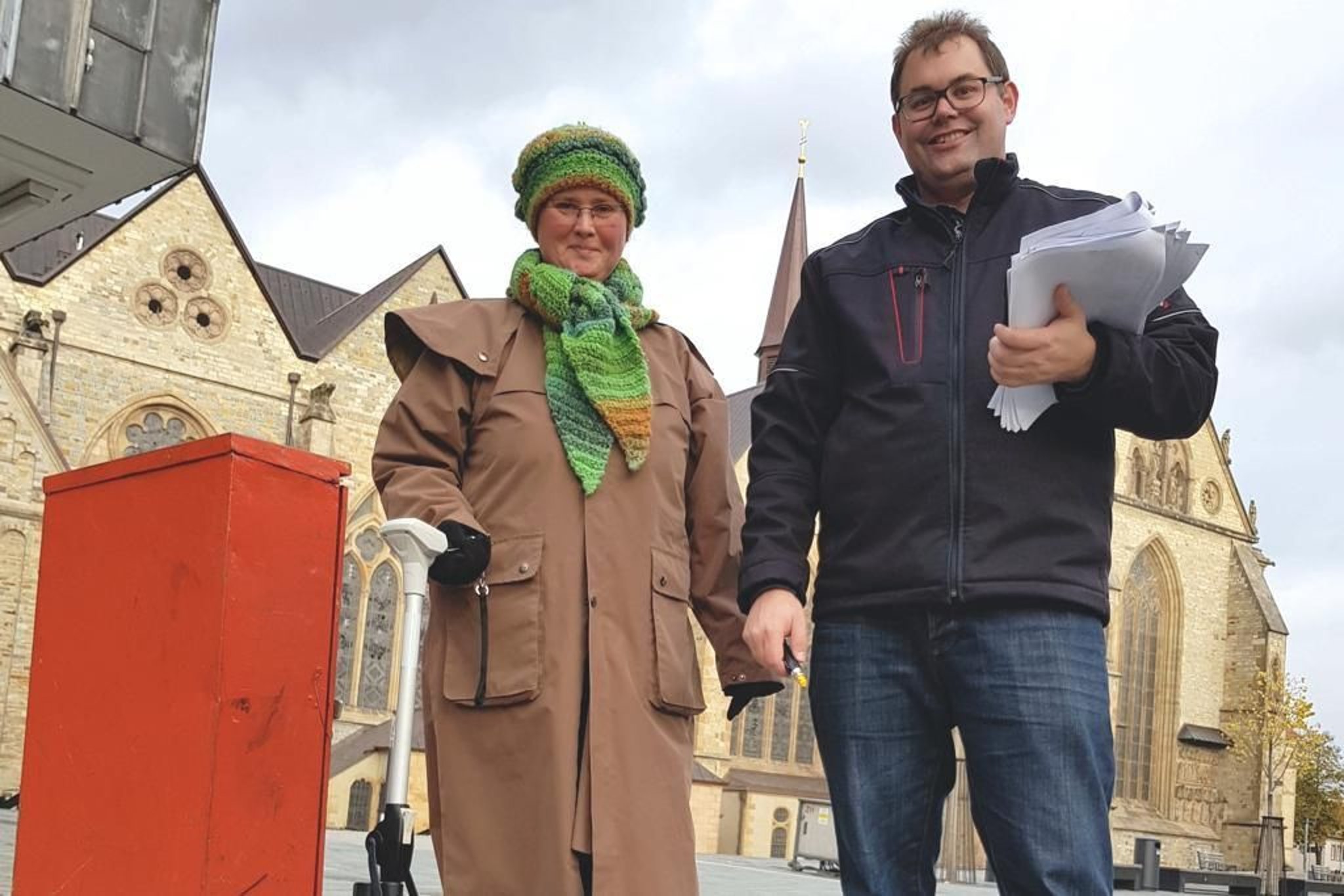 Die ersten Buden stehen schon