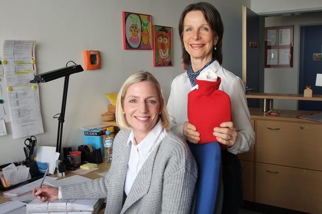 Zwischen Konferenzen und Wärmflasche