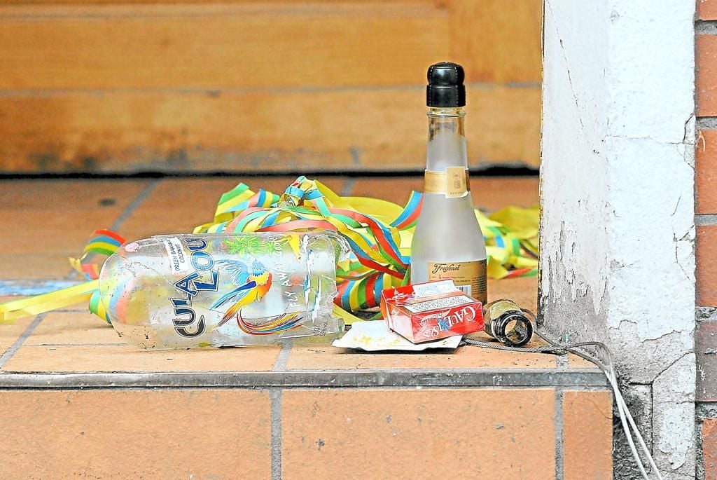 Narren hinterlassen 3,6 Tonnen Dreck und Müll