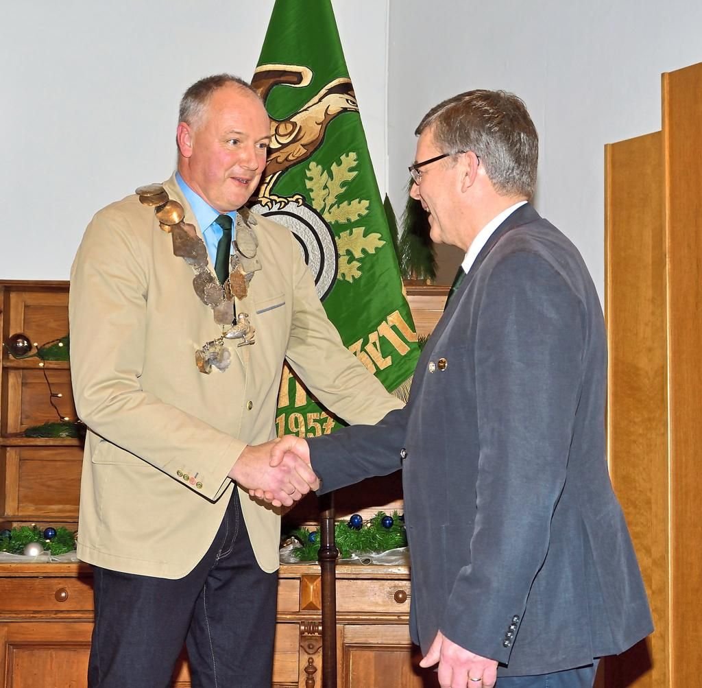 Christian Hartmeyer leitet die Bürgerschützen