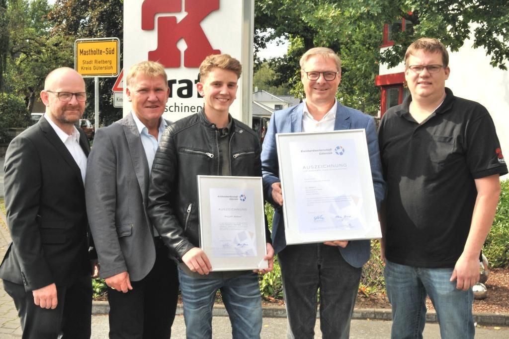 Der beste Geselle kommt aus Rietberg