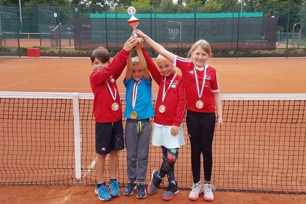 Exters U8-Mannschaft hält gut mit