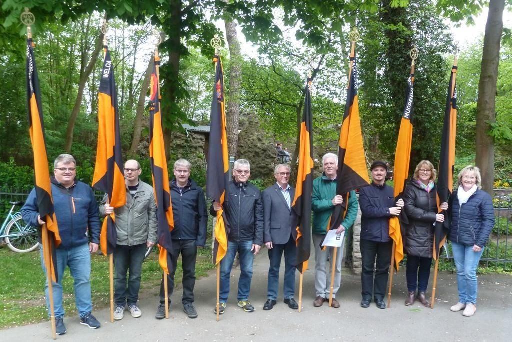 Kolping feiert Maiandacht