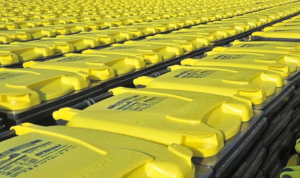 Gelbe Tonne: Erste Abfuhr am 13. Januar
