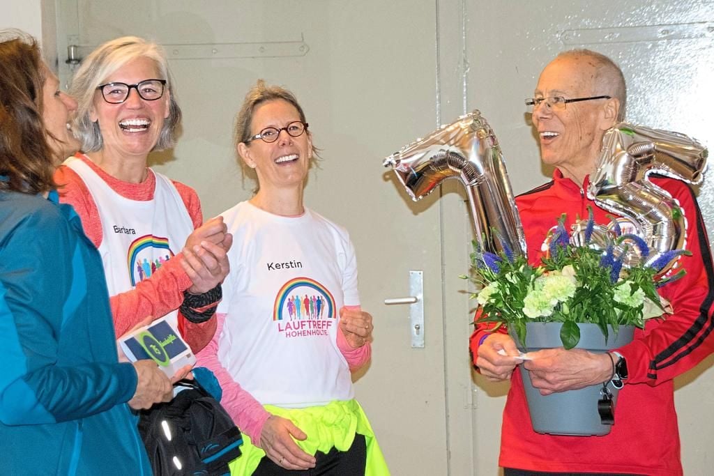 Lauftreff überrascht Gründer Chris Voll