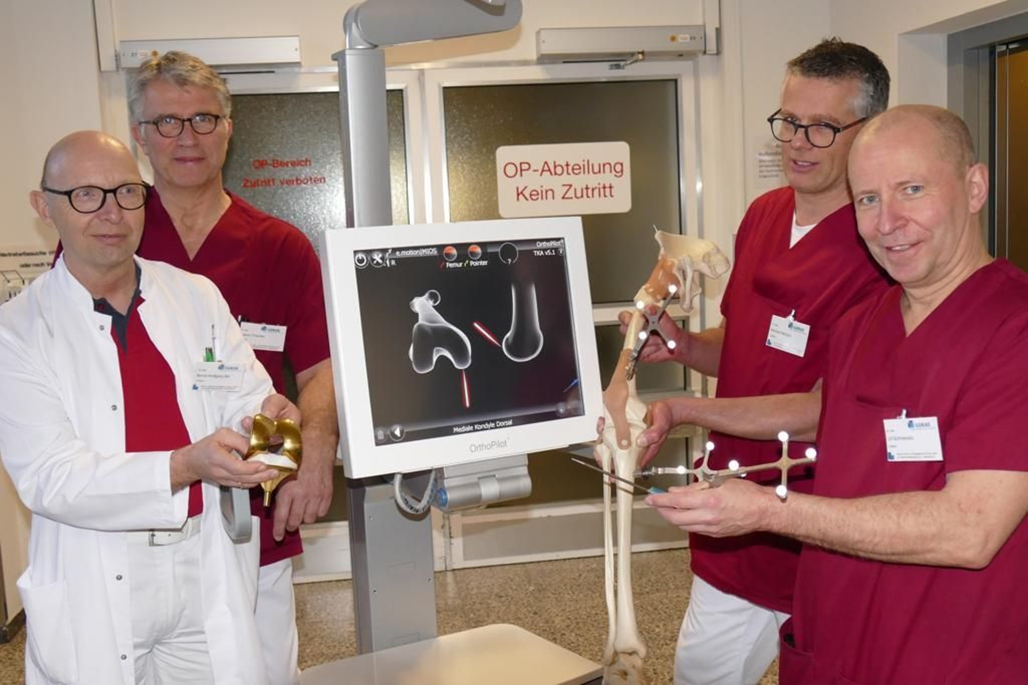 Operieren mit dem Ortho-Piloten