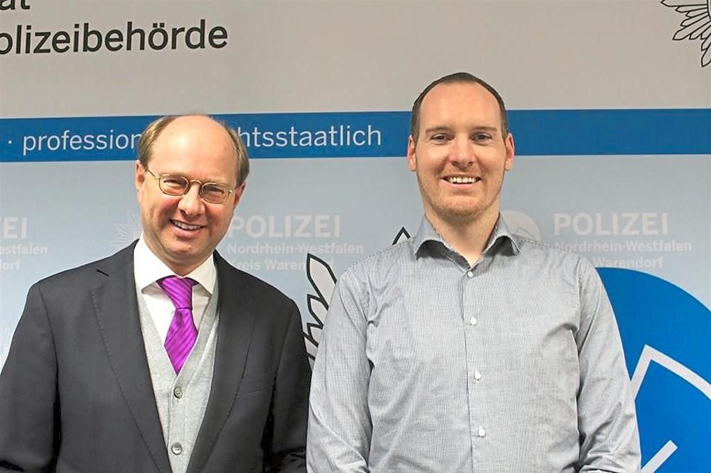 Landrat ehrt Nico Brown