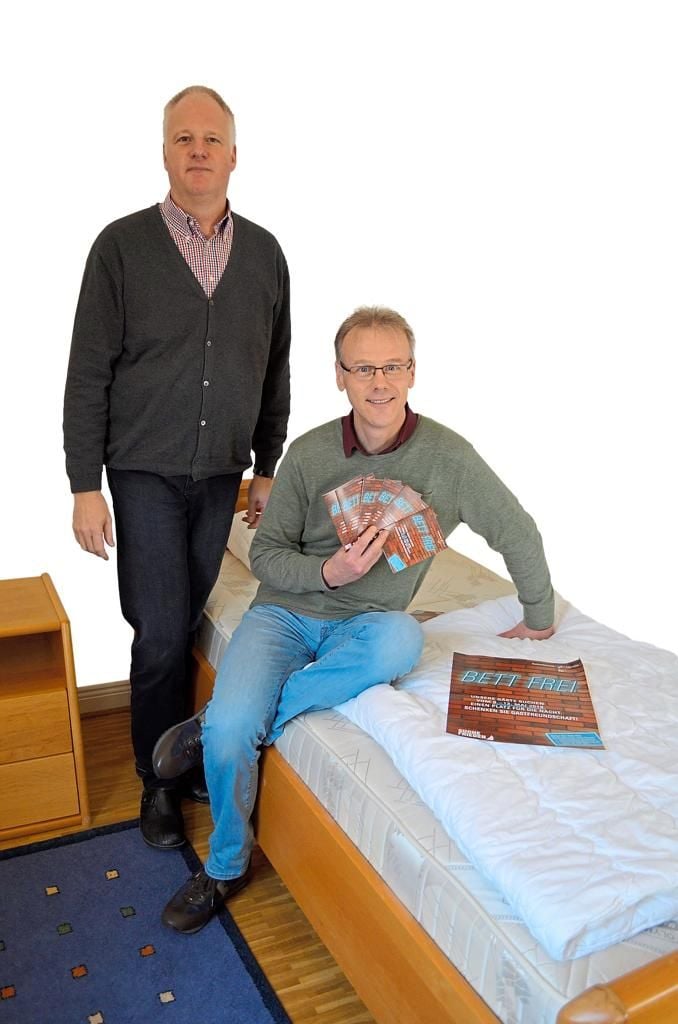 Pastoralreferent Martin Grünert ist Ansprechpartner für die „Bett frei ...