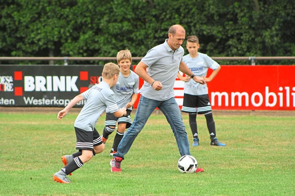 Dribbeln vor den großen Vorbildern