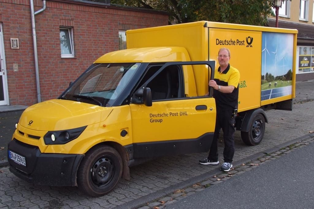 Der Postbote fährt elektrisch