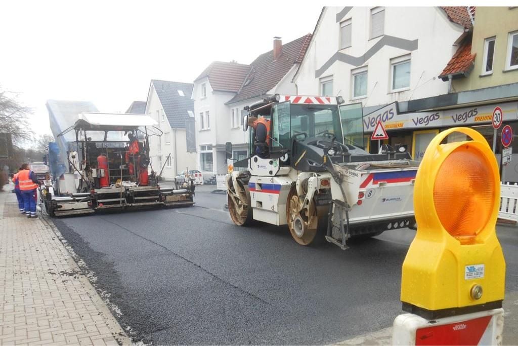 »Bis Freitag ist alles asphaltiert«