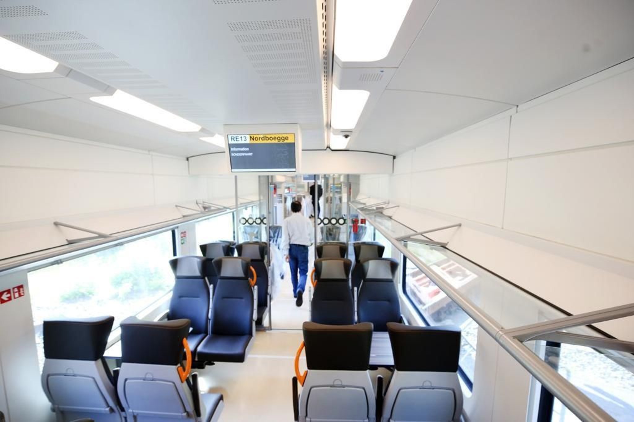 Weicher sitzen in RRX-Zügen