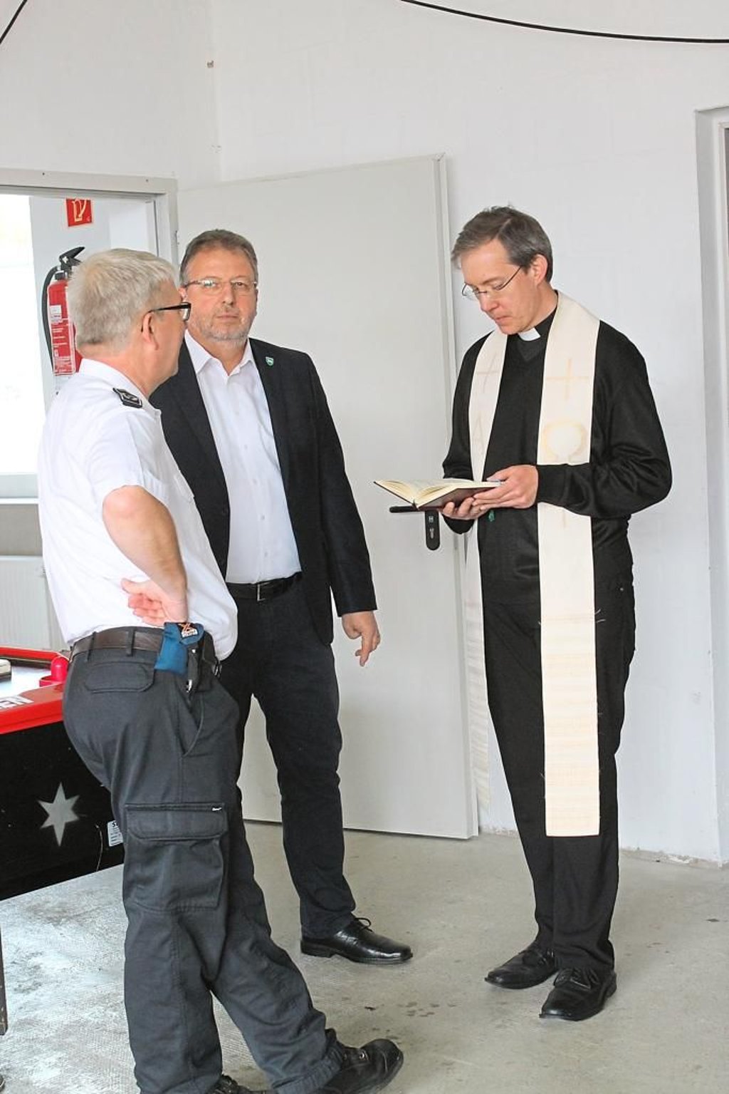 Segen für die neuen Räume der Wehr