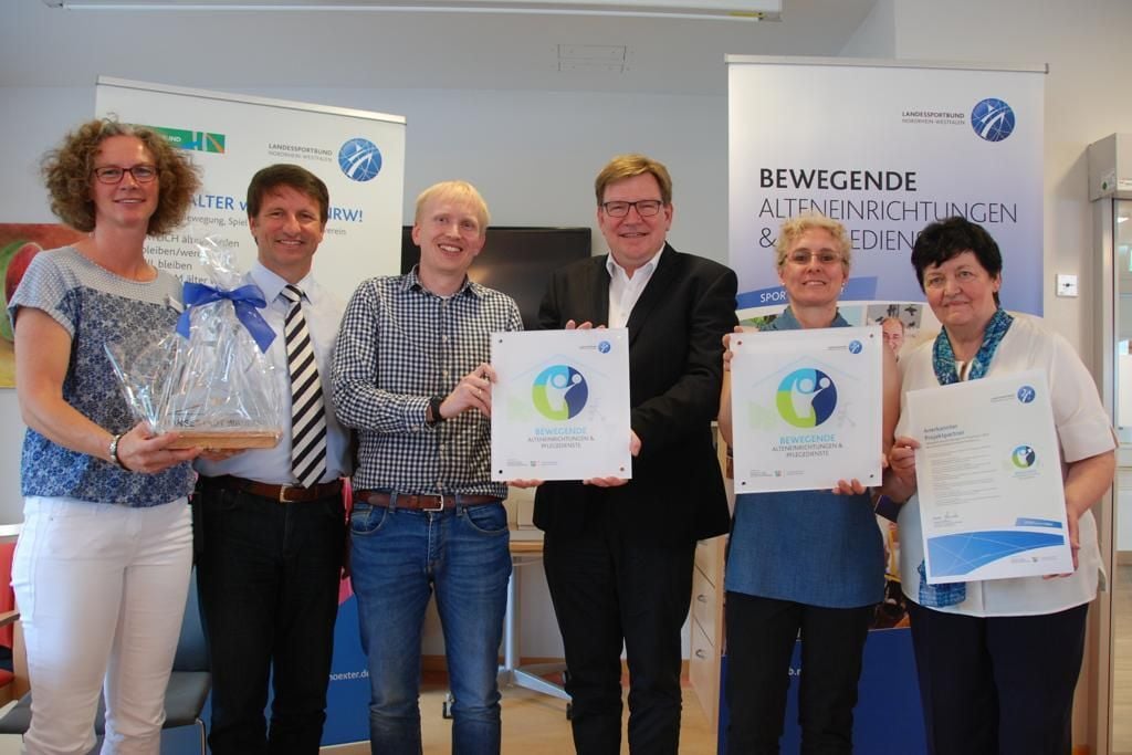 Gütesiegel für Bewegungstraining