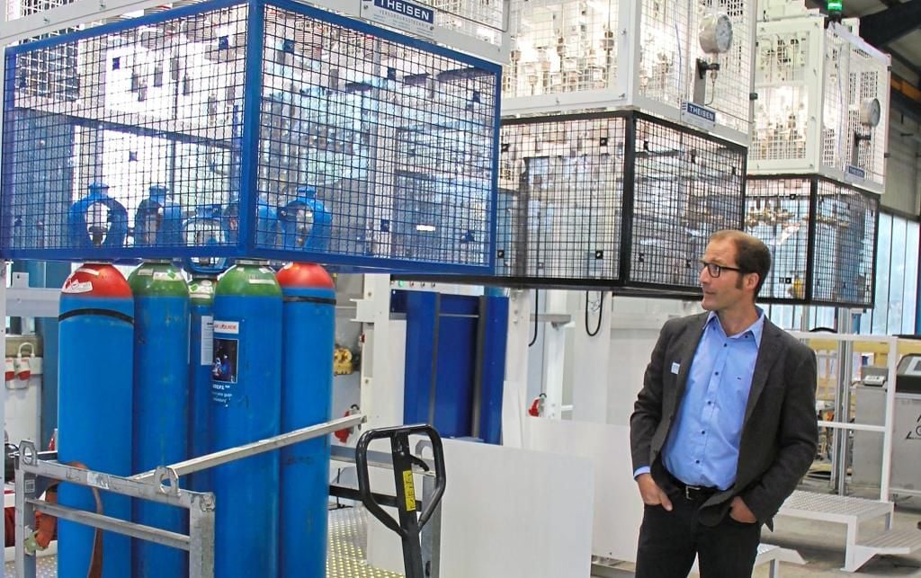 Jede Menge Handarbeit bei der Firma Theisen