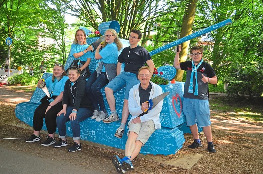 Mecklenbecker Friedenspanzer wird zersägt