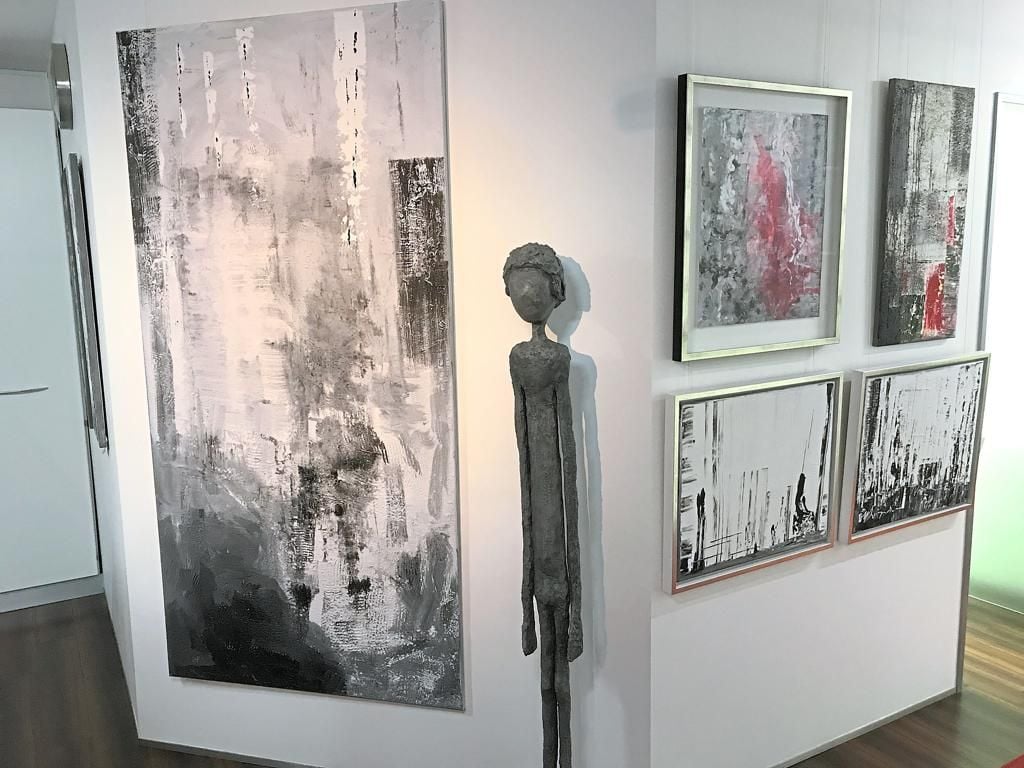 Martin Teuber stellt Bilder in Laer aus