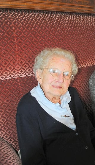 Maria Voß wird 105 Jahre alt