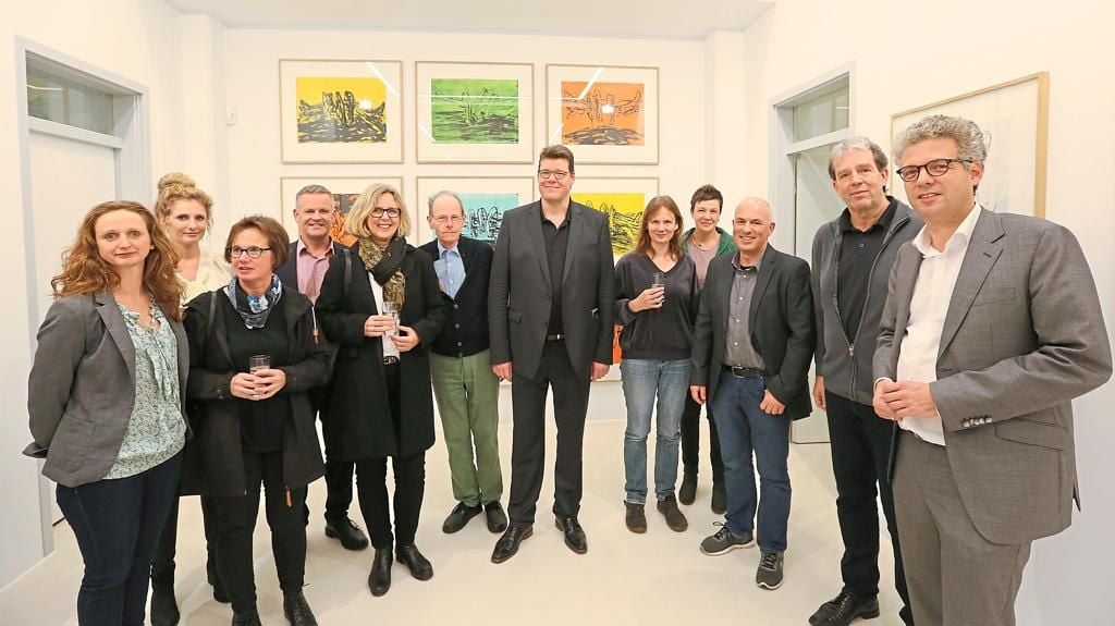 Ein Dankeschön mit Kunst und Kanapees