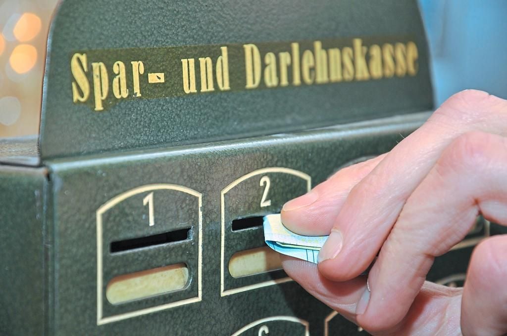 Der Sparkasten bleibt nie leer