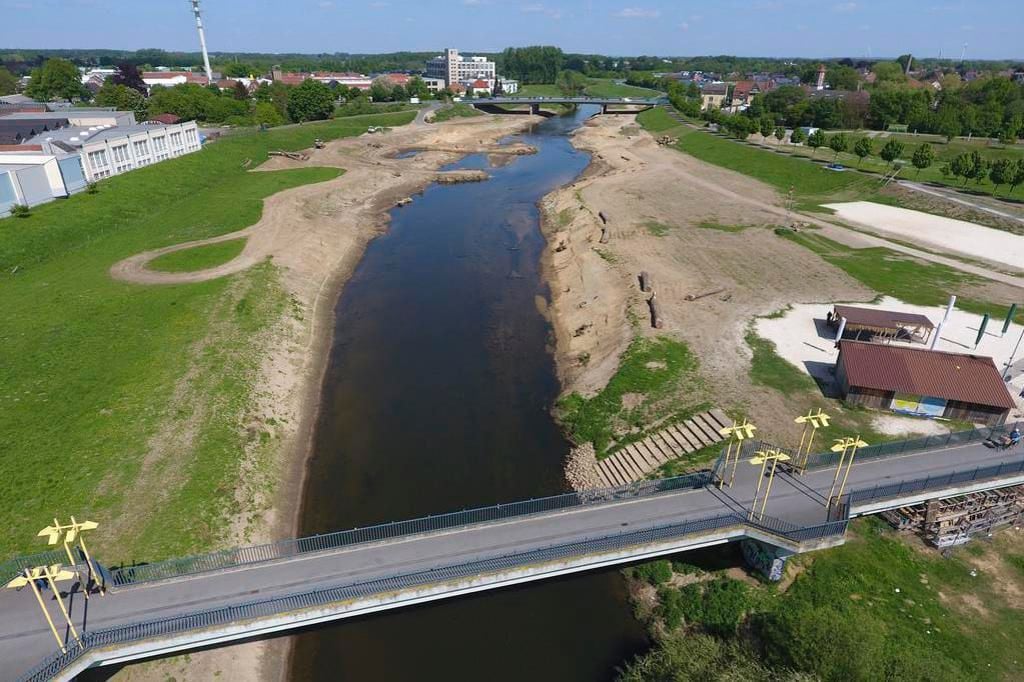 So wird die Ems in Greven renaturiert