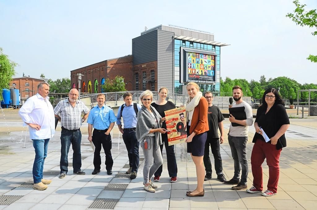 Ortstermin fürs Stadtfestival