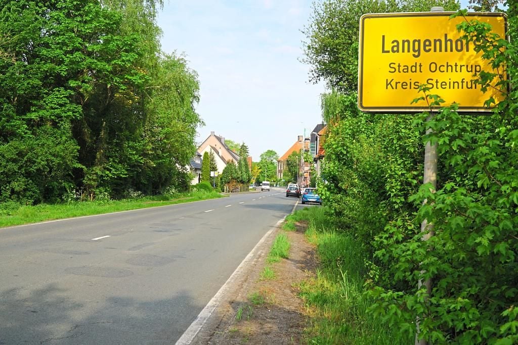 Umgestaltung der Hauptstraße in Langenhorst