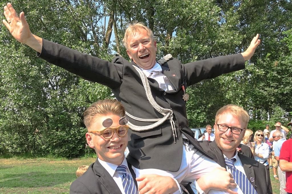 Fritz Greve schoss den Vogel ab