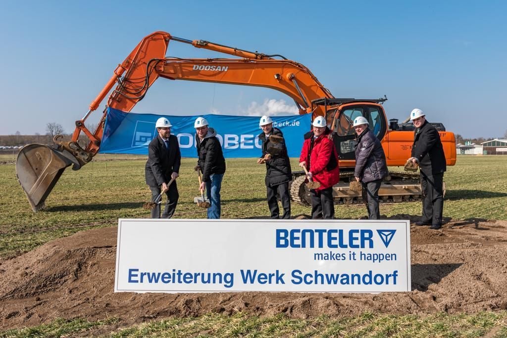 Benteler erweitert Werk in Schwandorf