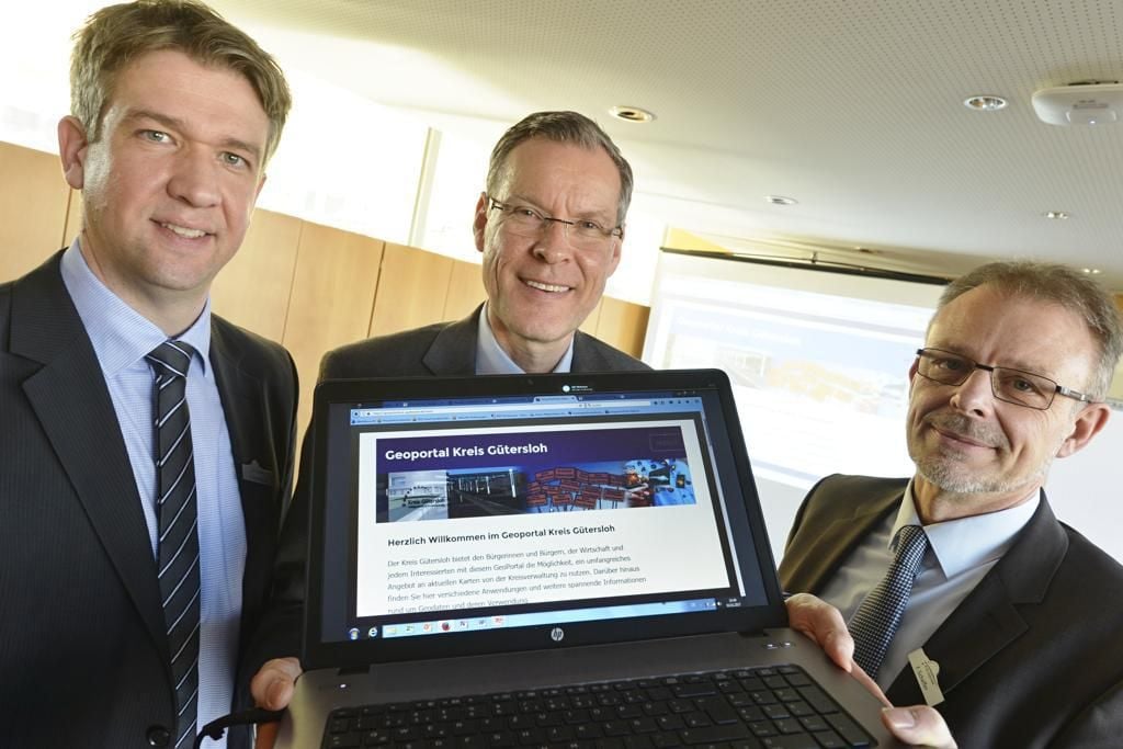 Geoportal liefert digitale Karten