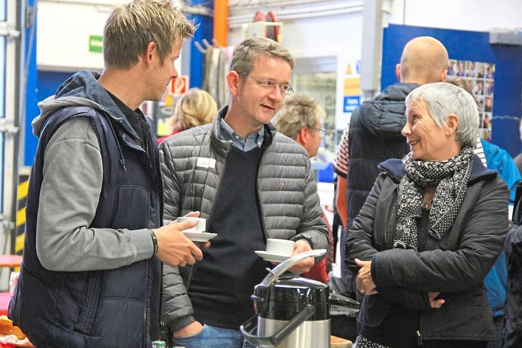 Jede Menge Handarbeit bei der Firma Theisen