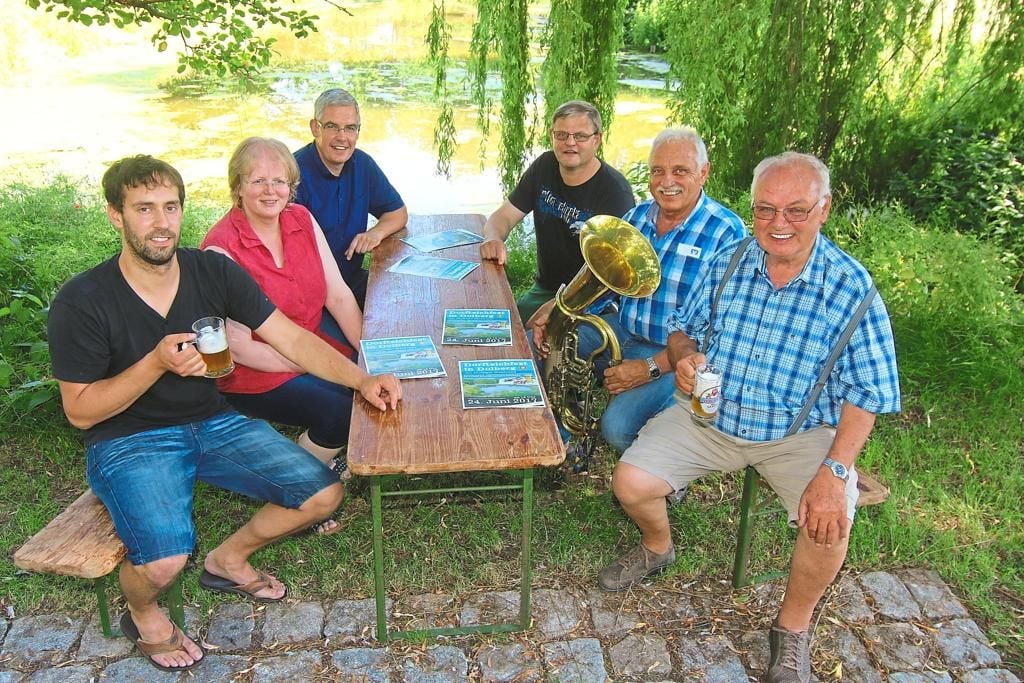 Grund zum Feiern: Erholungsort geschaffen