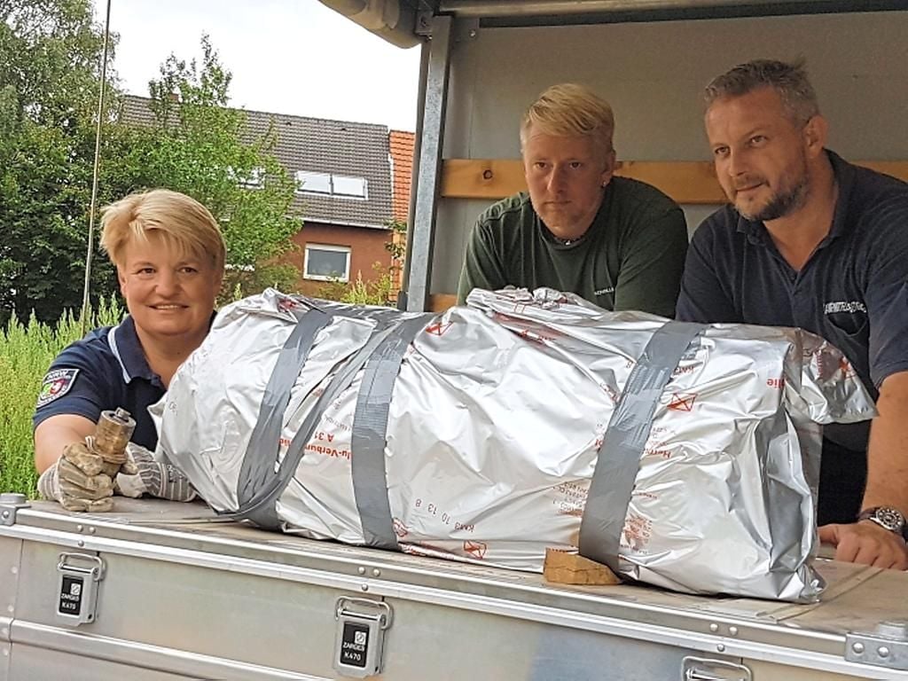 Brandbombe an der B 51 entschärft