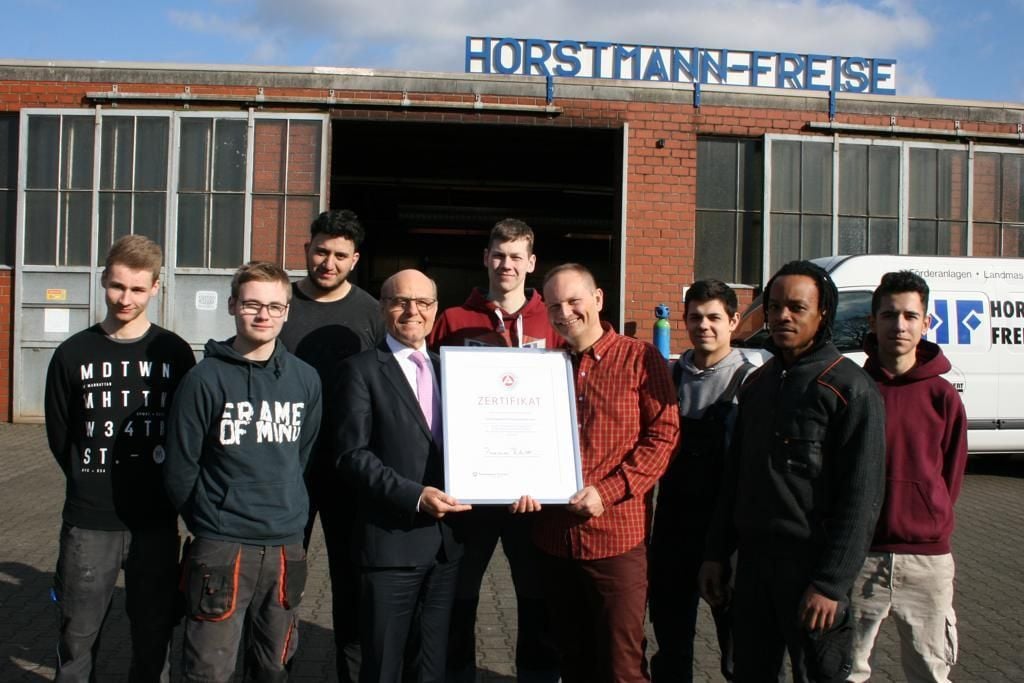 Auszeichnung für Freise