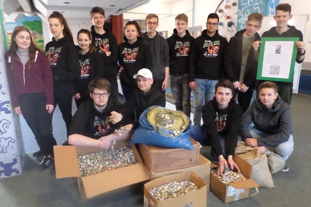 150.000 Kronkorken für Lotti gesammelt