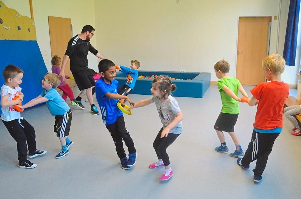 Ringen und Raufen stärken