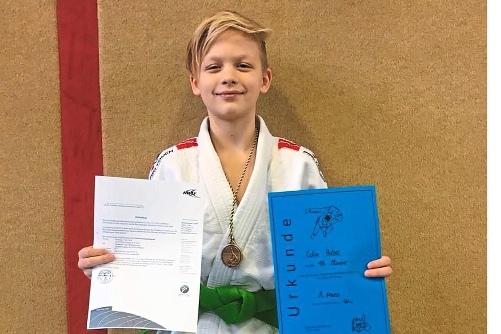 Jetzt will Colin Huber vom TV Friesen Telgte in den Bezirkskader