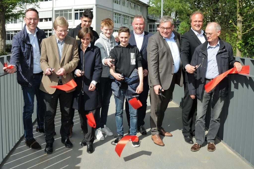 Neue Ems-Brücke ist fertig