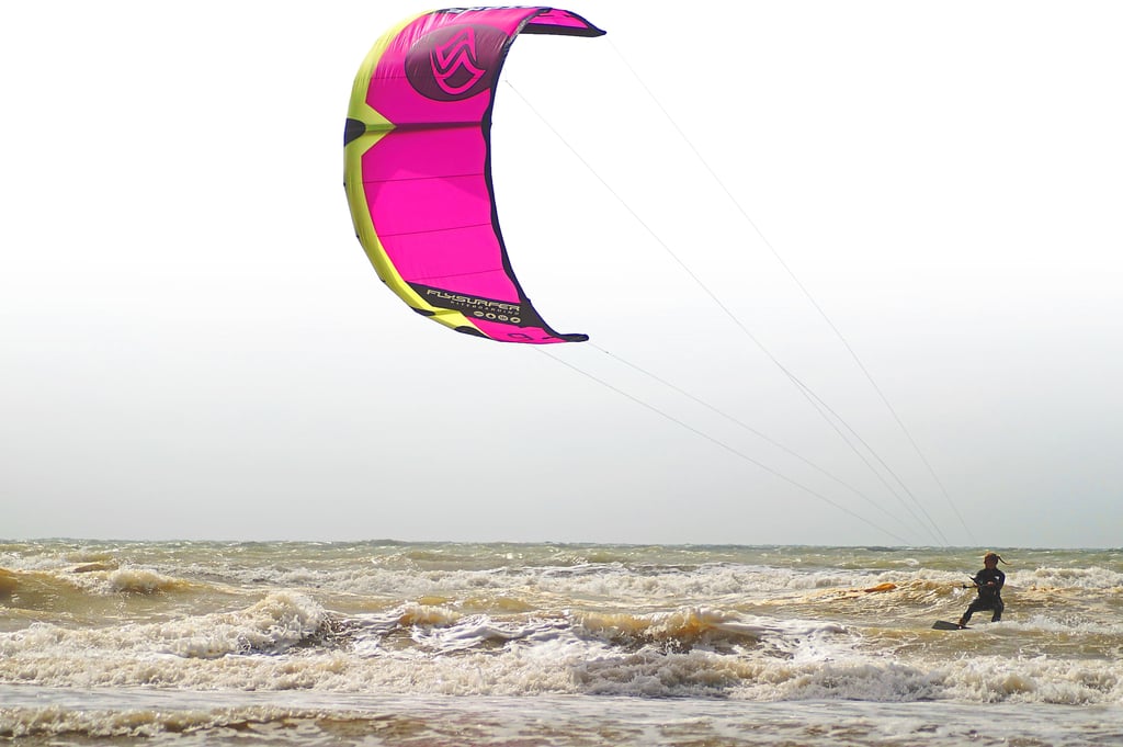 Die mit dem Wind tanzt: Luisa Bodem ist auch Kitesurferin aus Leidenschaft