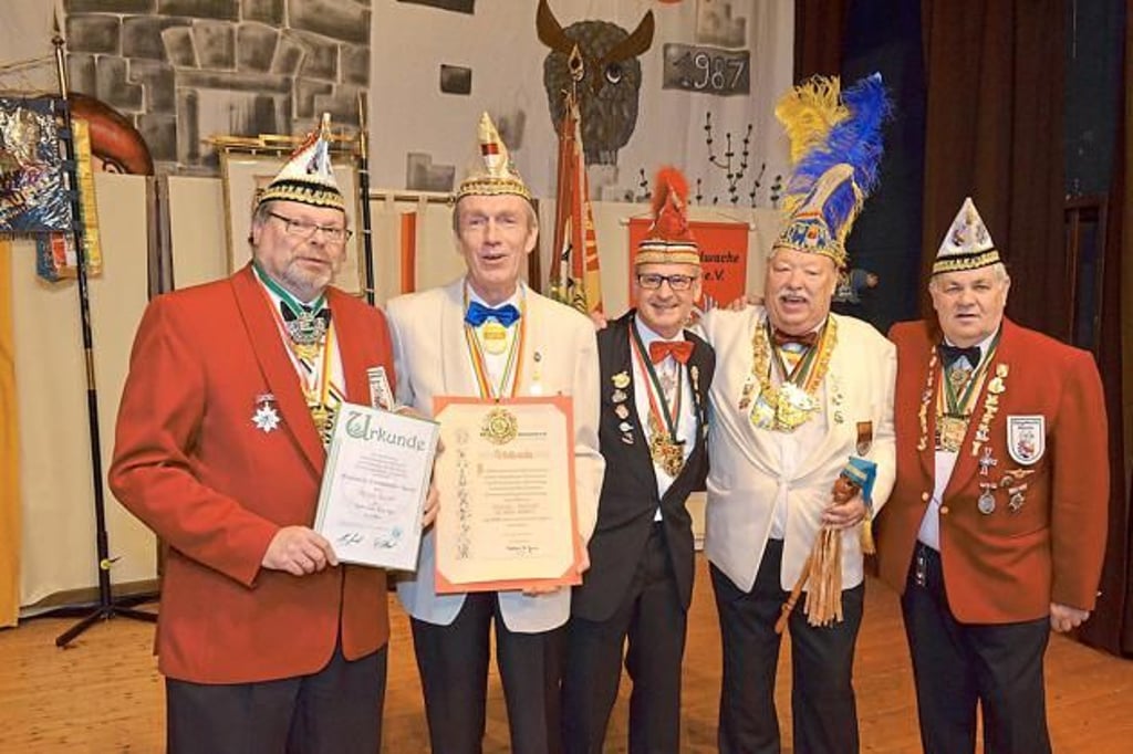 Groß-Mauritz, Klüngelwache und Turmuhlen feierten