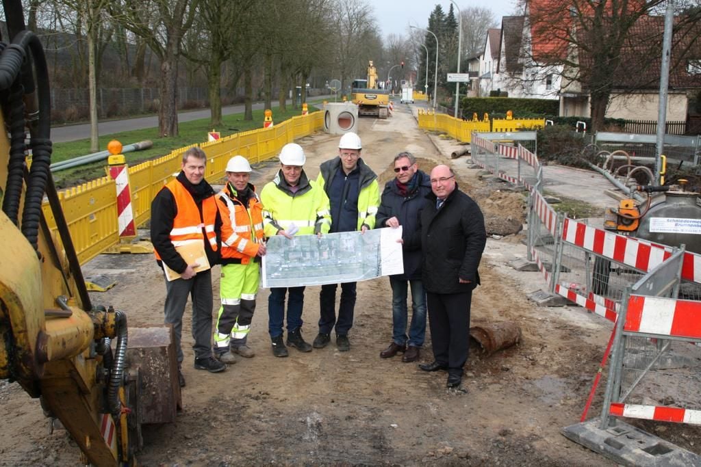 Sechs Monate Baustelle