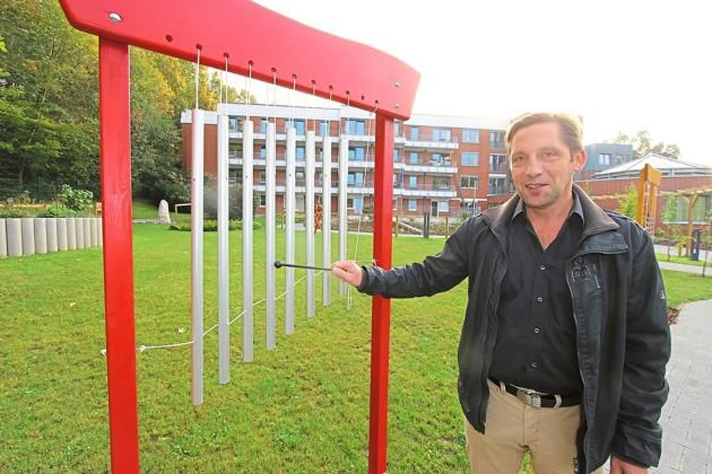 Musizieren im Sinnes-Garten