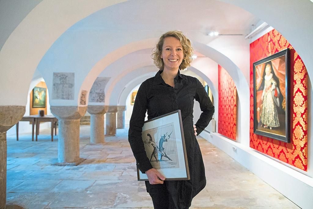Die Kunsthistorikerin Maria Galen widmet sich in ihrer Grevener Galerie ...